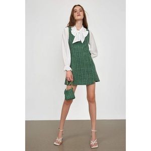 J.ING | Dresses | Jing Aleksandra Spring Green Mini Dress | Poshmark